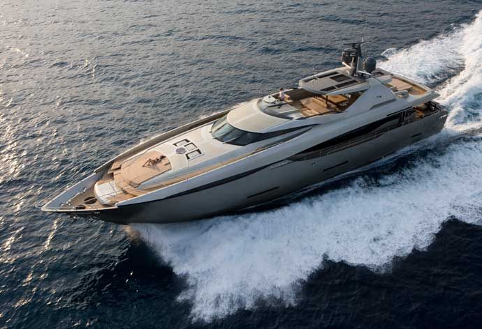 37m superyacht under construction at Peri Yachts